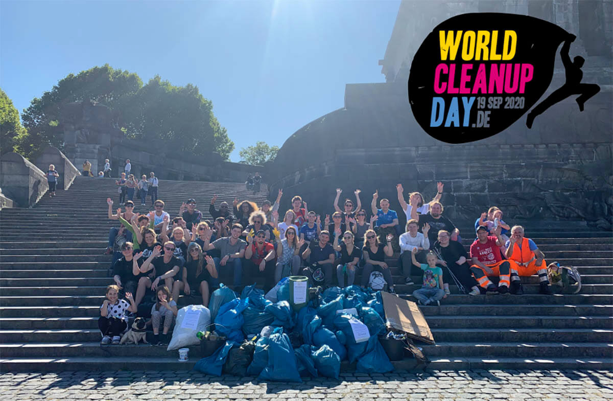 WORLD CLEANUP DAY KOBLENZ 2020 – DRECK WEG e.V.